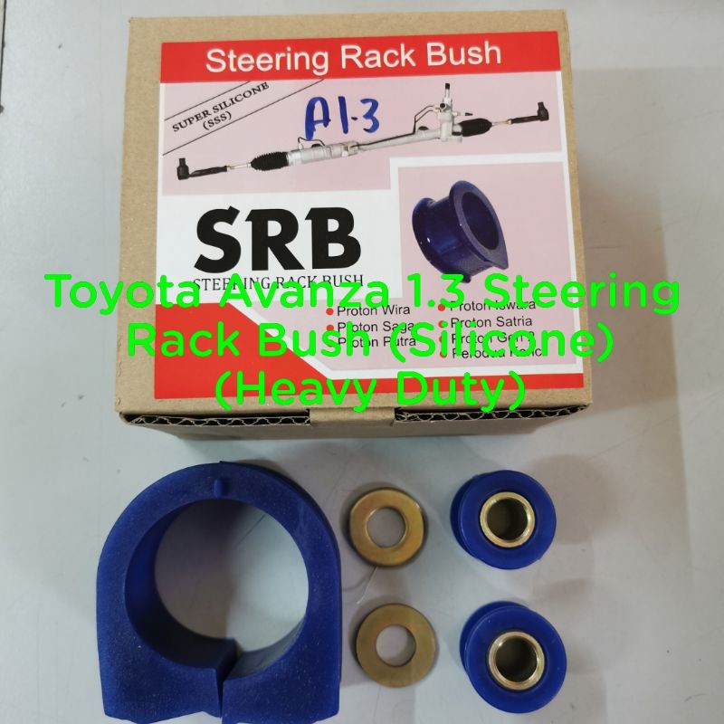 Toyota Avanza 1.3 Steering Rack Bush (Silicone) (Heavy Duty) | Shopee ...