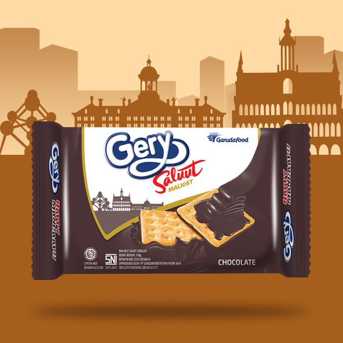 [HALAL] Indonesia Gery Crackers Cheese / Coconut / Saluut Crackers ...
