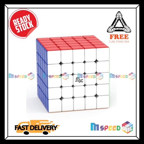 [MSPEEDCUBE] YJ MGC 5X5 (MAGNETIC) - STICKERLESS SPEEDCUBE | Shopee ...