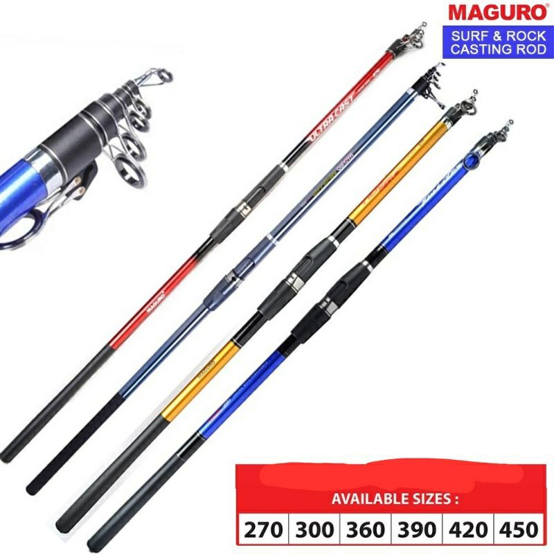 Maguro Surf Rod | Power CAST | Ultra CAST | Twister | Tide MASTER ...