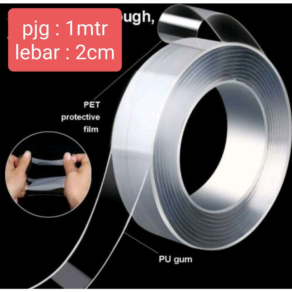 Double Tape Clear Magic 2-sided Insulation - Double Tape Nano ...