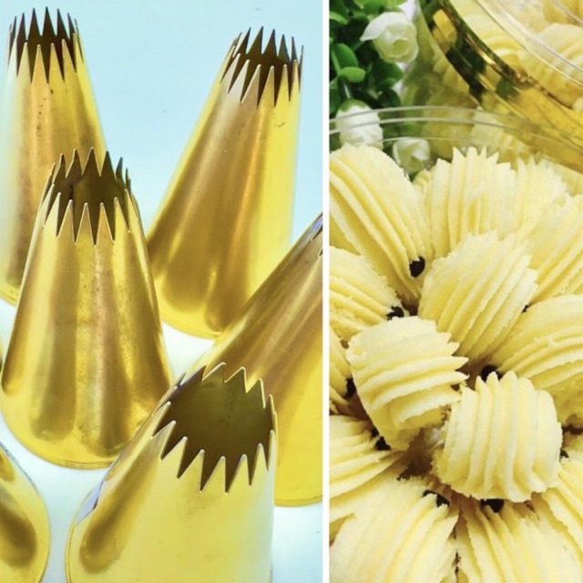 Acuan Tembaga Swiss Hazel Untaian Kasih N9/Biskut Anzalna/Rosette ...