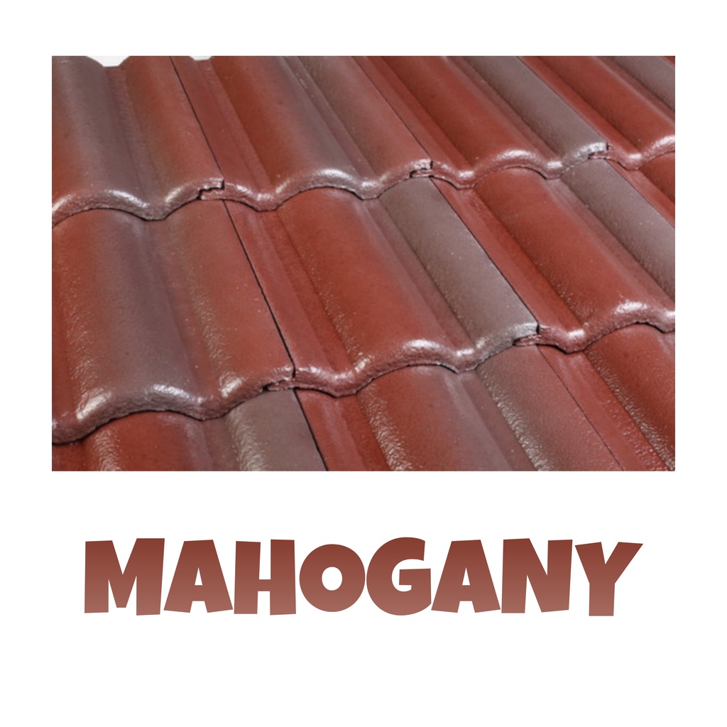 [1 PC] BMI MONIER Elabana Tropical Roof Tile Elabana Red Sunkiss Orange ...