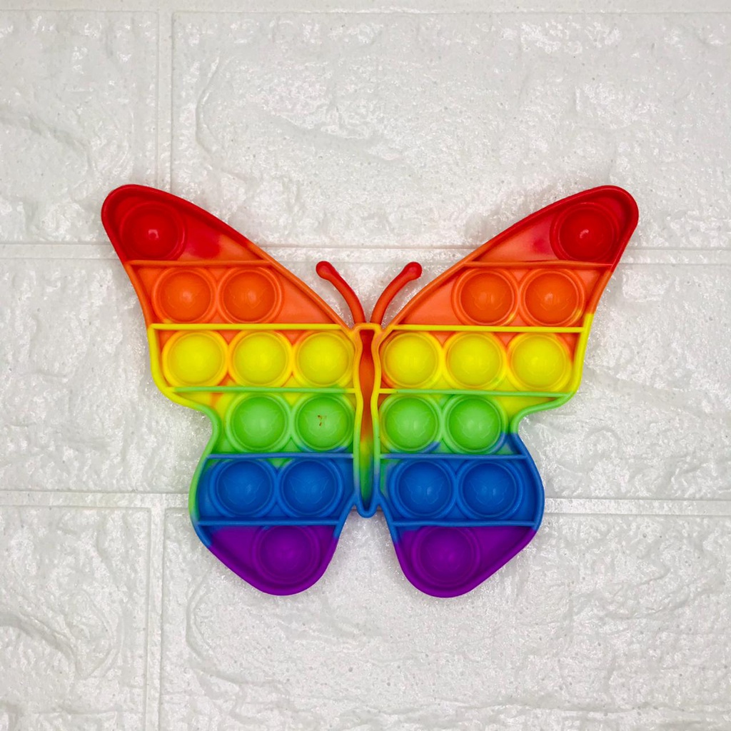 Hovelofficial R412 Pop IT RAINBOW UNICORN Fidget push Pop Its Fidget ...