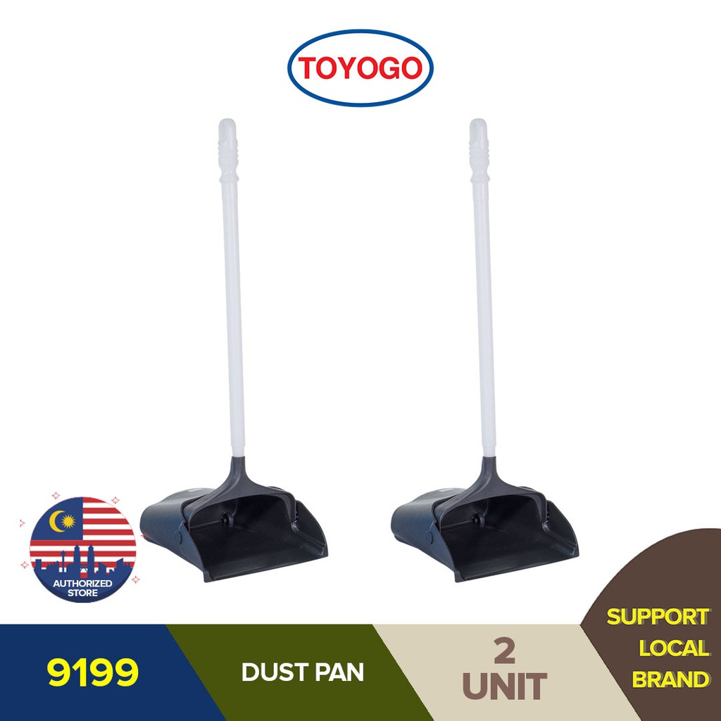 TOYOGO Dustpan With Wheels 9199H [2 units/12 units] | Shopee Malaysia