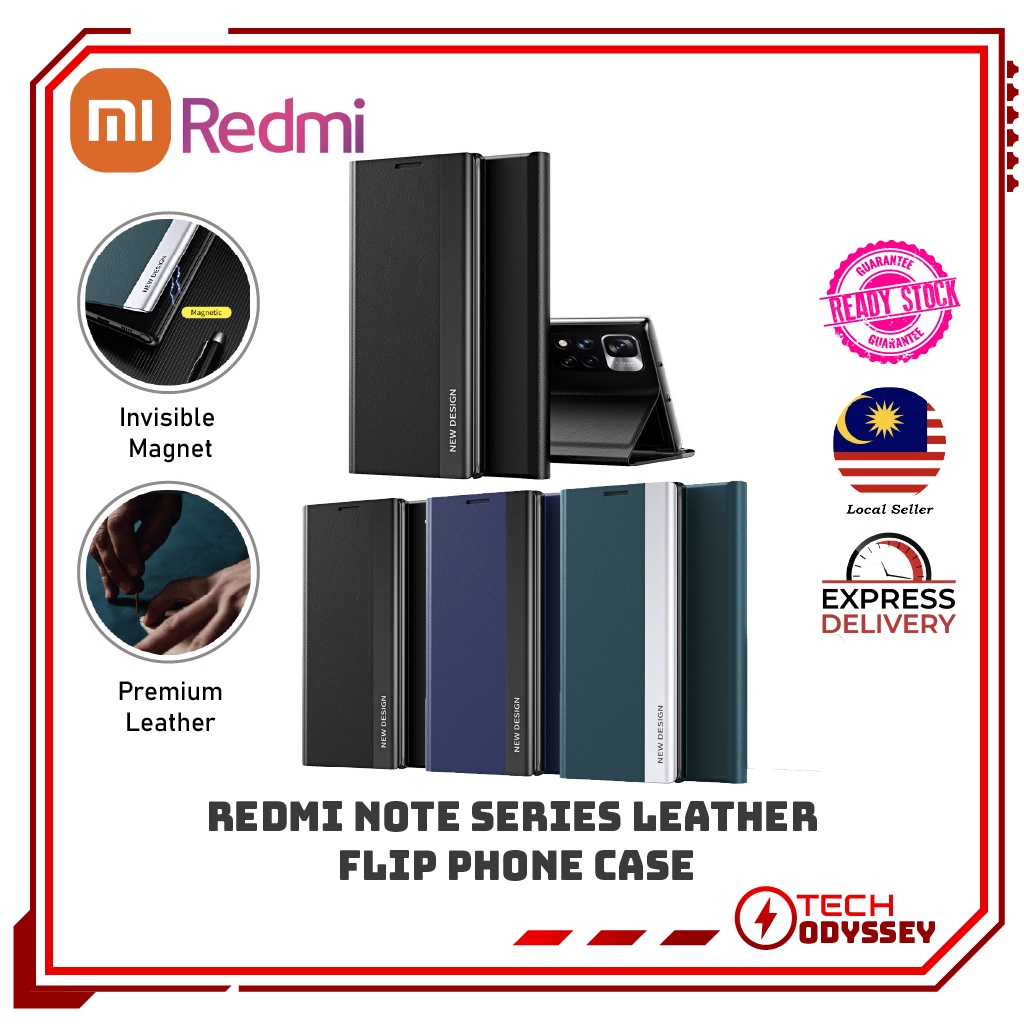 [GLOBAL VERSION]Redmi Note 11/11S/11 Pro 4G/5G Leather Flip Case Phone ...