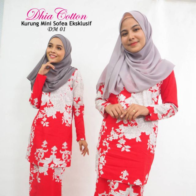 KURUNG MINI SOFEA BY DHIA [DM01 ~ DM20] | Shopee Malaysia