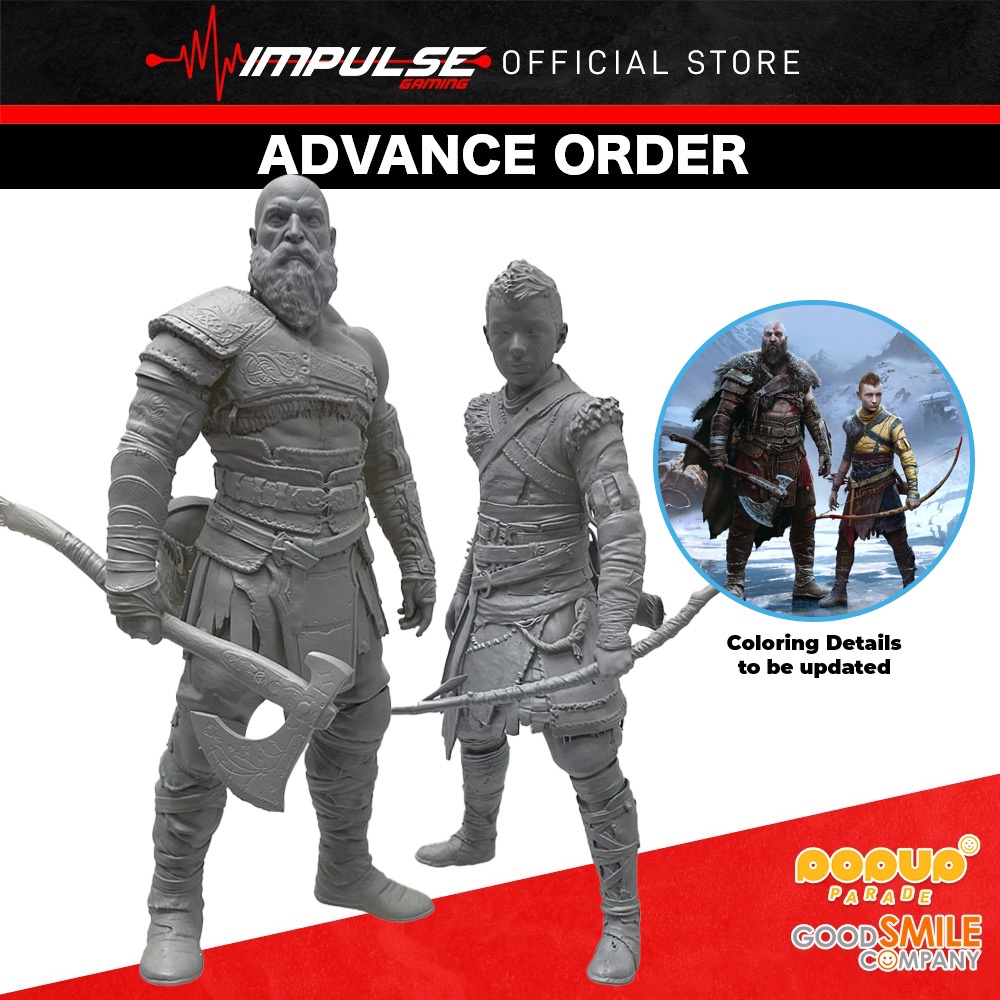 GSC Pop Up Parade Kratos / Atreus / Good Smile Company / God Of War ...