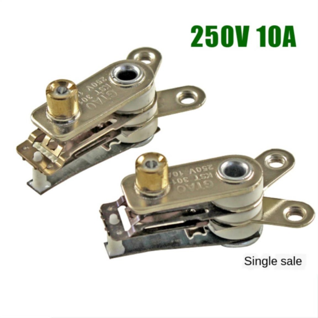 250v 10a Rice Cooker Thermostat Electric Heat Pan Thermal Switch ...
