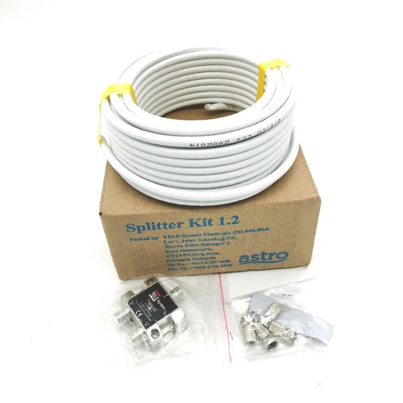 15m astro/njoi Original RG6 High Quality Coaxial Antenna TV Cable With ...