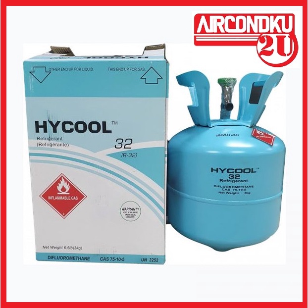 Refrigerant HYCOOL / ICELOONG R32 Gas - 3KG/CAN | Shopee Malaysia
