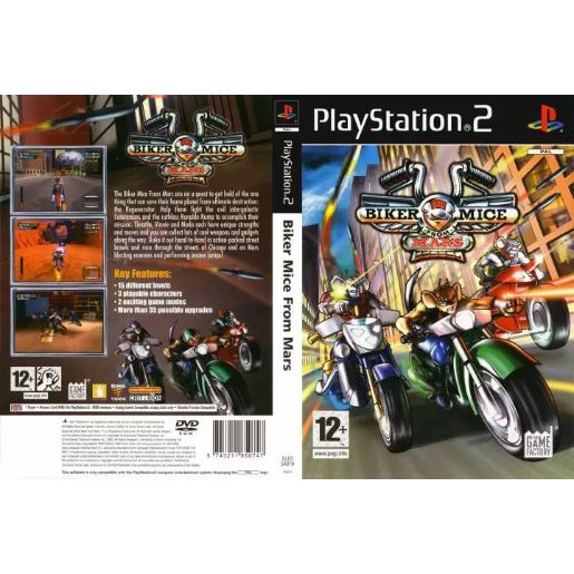 Biker Mice From Mars PS2 Playstation 2 Games | Shopee Malaysia