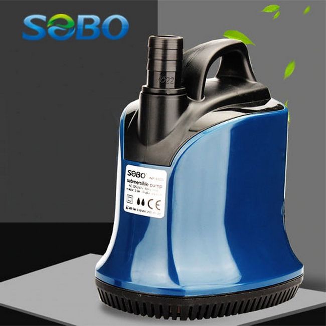 Super Quiet 360 Degree Bottom Suction Submersible Pump for Aquarium ...