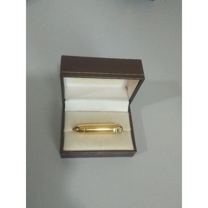 Stainless Steel Amulet Gold Bullet Pendant (SP3364G-PM) | Shopee Malaysia