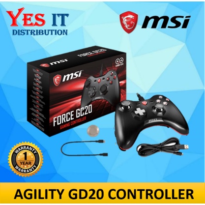 MSI FORCE GC20 GAMING CONTROLLER | Shopee Malaysia