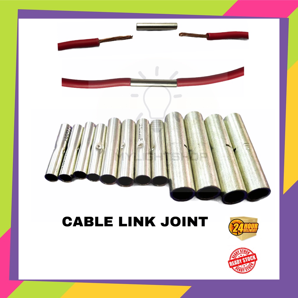 Cable Link Joint 1.5mm 2.5mm 4mm 6mm 10mm 16mm 25mm 35mm | Shopee Malaysia
