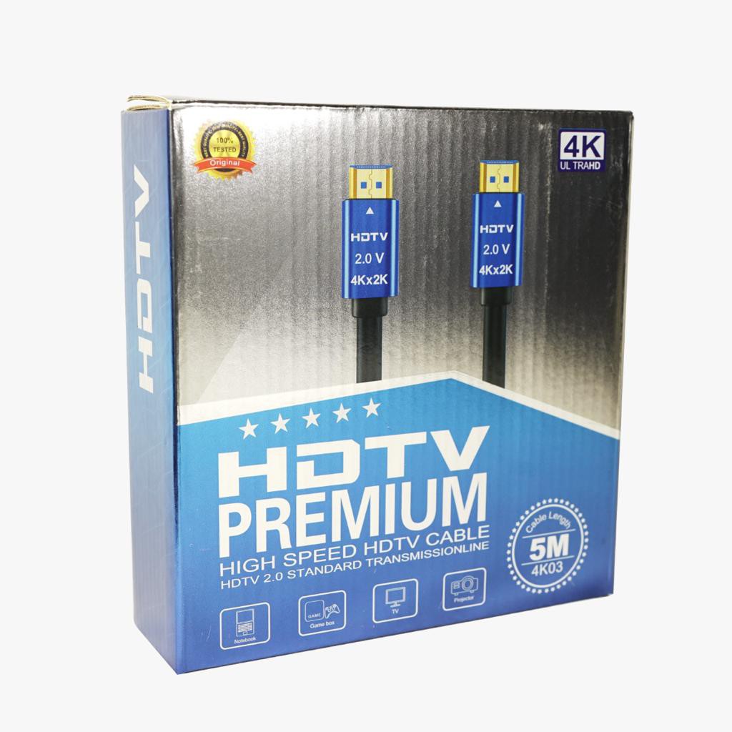 Hdmi Cable 5M 4K ULTRA HD Premium V2.0 5 Meter M-TECH | Shopee Malaysia