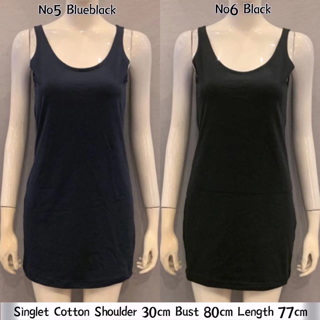 COLOURFUL WOMEN SINGLET COTTON INNER MURAH INNER LABUH | Shopee Malaysia