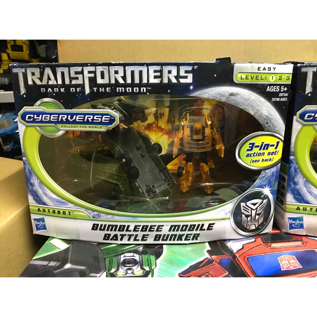 Hasbro Transformers Cyberverse Bumblebee Mobile Battle Bunker NEW ...