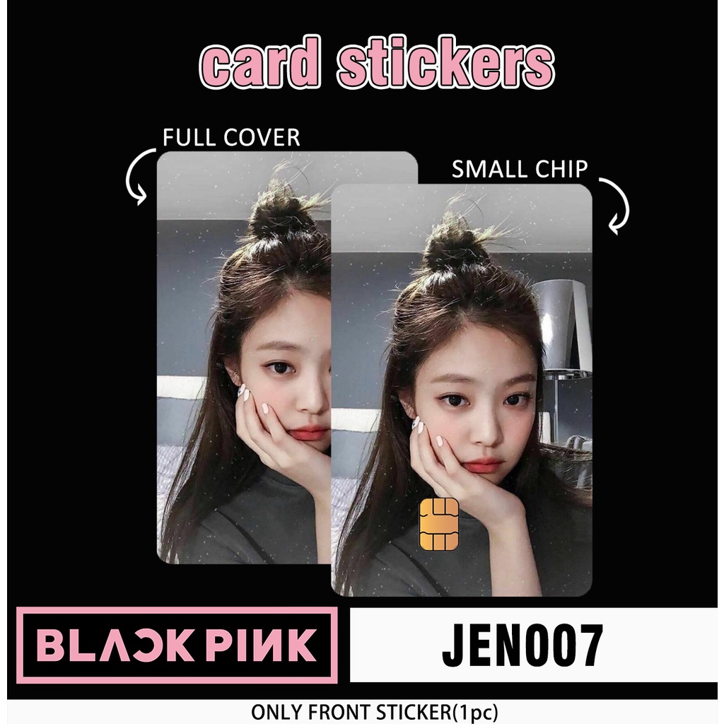 BLACKPINK JENNIE CARD STICKER - BLACKPINK NINI CARD STICKER - JENNIE STICKER - KPOP STICKER ...