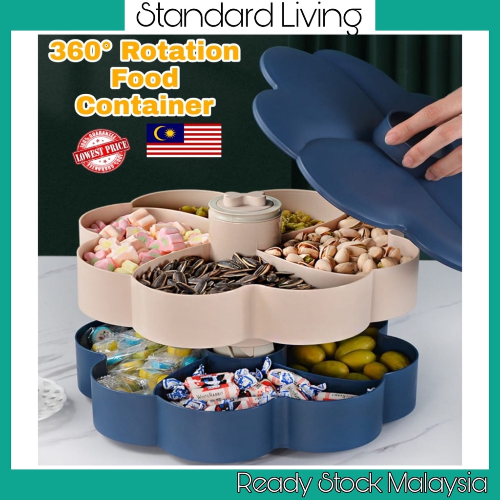 8 in 1 Air Tight Food Container Storage Bekas Biskut Raya Kuih Raya ...