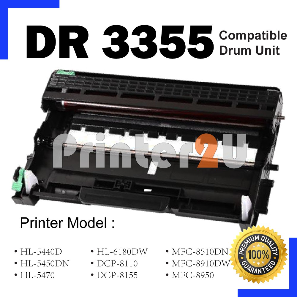 DR3355 Drum Kit Compatible BROTHER DR 3355 HL5440D HL5450DN HL5470 ...