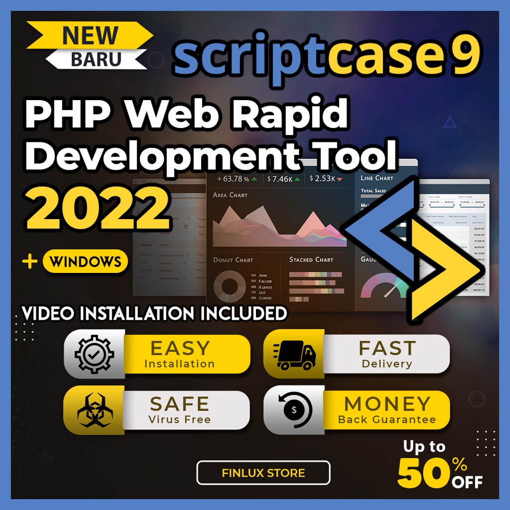 Scriptcase 9 Latest 2022 V96014 Php Web Rapid Development Tool Lifetime For Windows 64