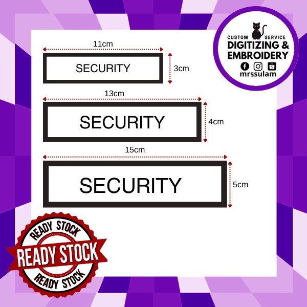 PATCH SECURITY UNTUK PENGAWAL KESELAMATAN DAN ANGGOTA KESELEMATAN ...