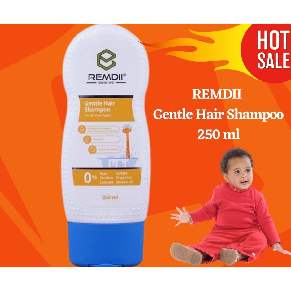 REMDII!! REMDI!!! REMDII GENTLE HAIR SHAMPOO 250G | Shopee Malaysia