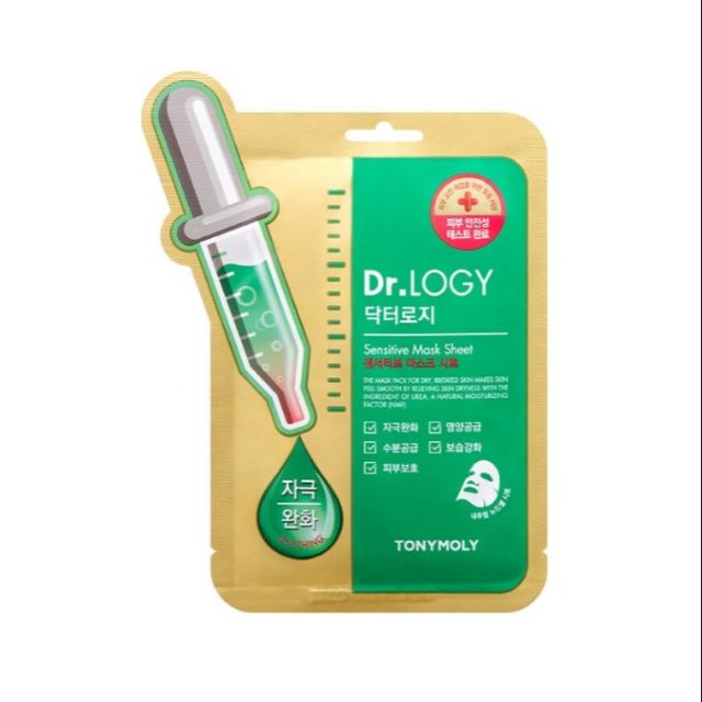 TonyMoly Dr.logy Sensitive Mask sheet (Original) | Shopee Malaysia
