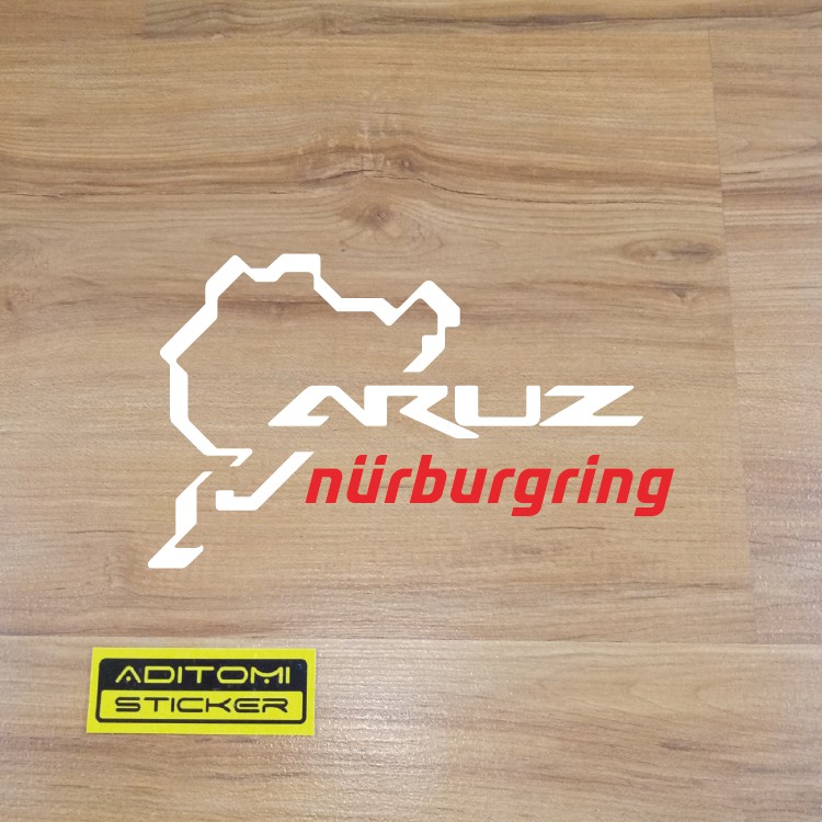 Perodua Aruz Nurburgring Circuit diecut sticker | Shopee Malaysia