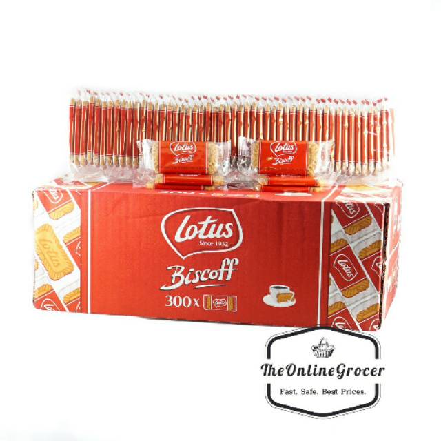 Lotus Biscoff Caramelised Biscuits 50 Packs | Shopee Malaysia