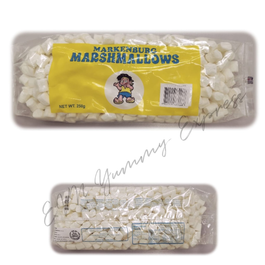MARKENBURG MINI WHITE MARSHMALLOW 250G | Shopee Malaysia