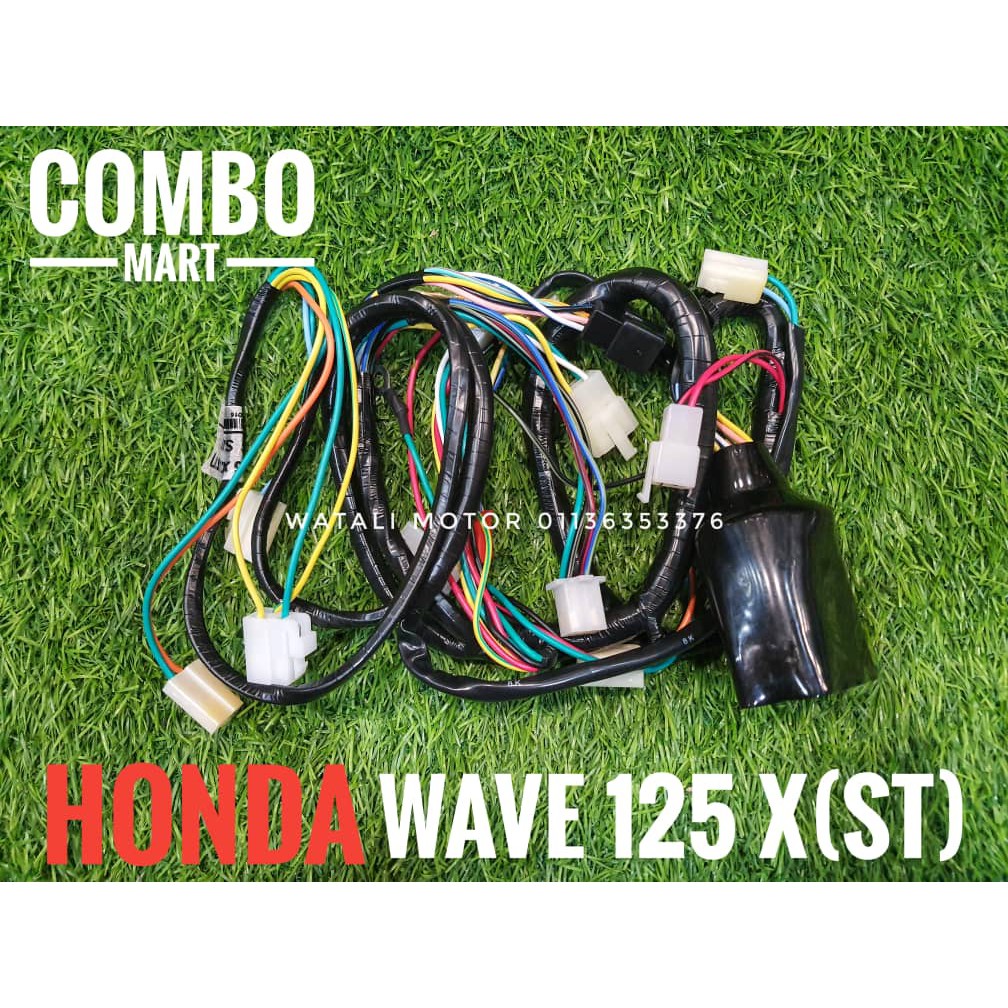 HONDA WAVE125 X ULTIMO HARNESS WIRING SET HIGH QUALITY (STARTER ...