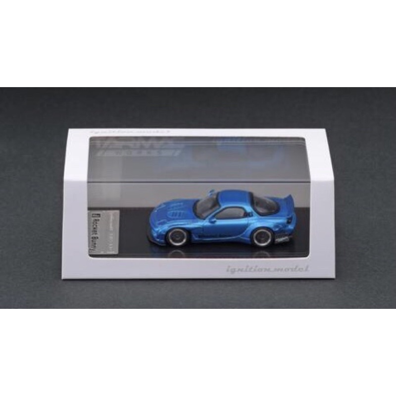 1/64 ignition model x Tarmac works Rocket Bunny Mazda RX-7 RX7 FD3S Blue | Shopee Malaysia