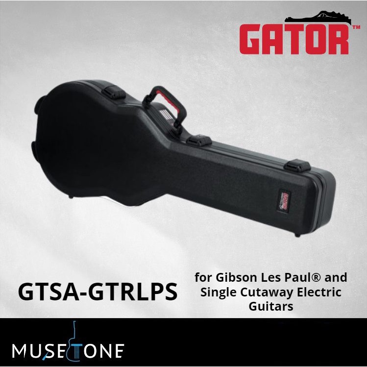 Gator GTSA-GTRLPS ATA Molded Guitar Case - w/ TSA latches for Gibson ...