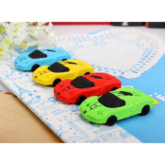 READY STOCK:Cute Car shape eraser Pemadam bentuk Kereta yang comel ...