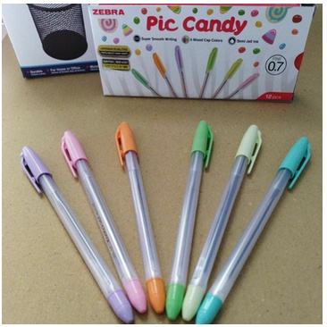 Bulpen BALLPOINT PIC CANDY ZEBRA | Shopee Malaysia