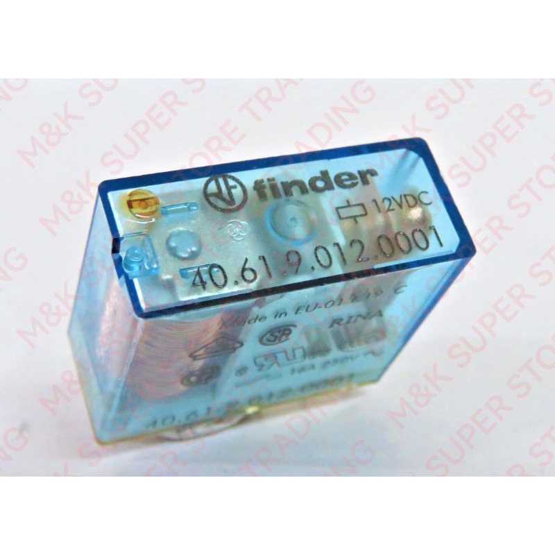FINDER SAFETY RELAY 12VDC 40.61.9.012.0001 400V Price per pc | Shopee ...