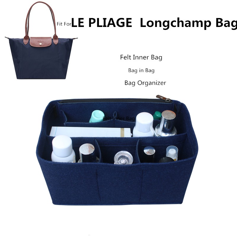 【soft and light】bag organizer fit for Longchamp LE PLIAGE beg insert ...
