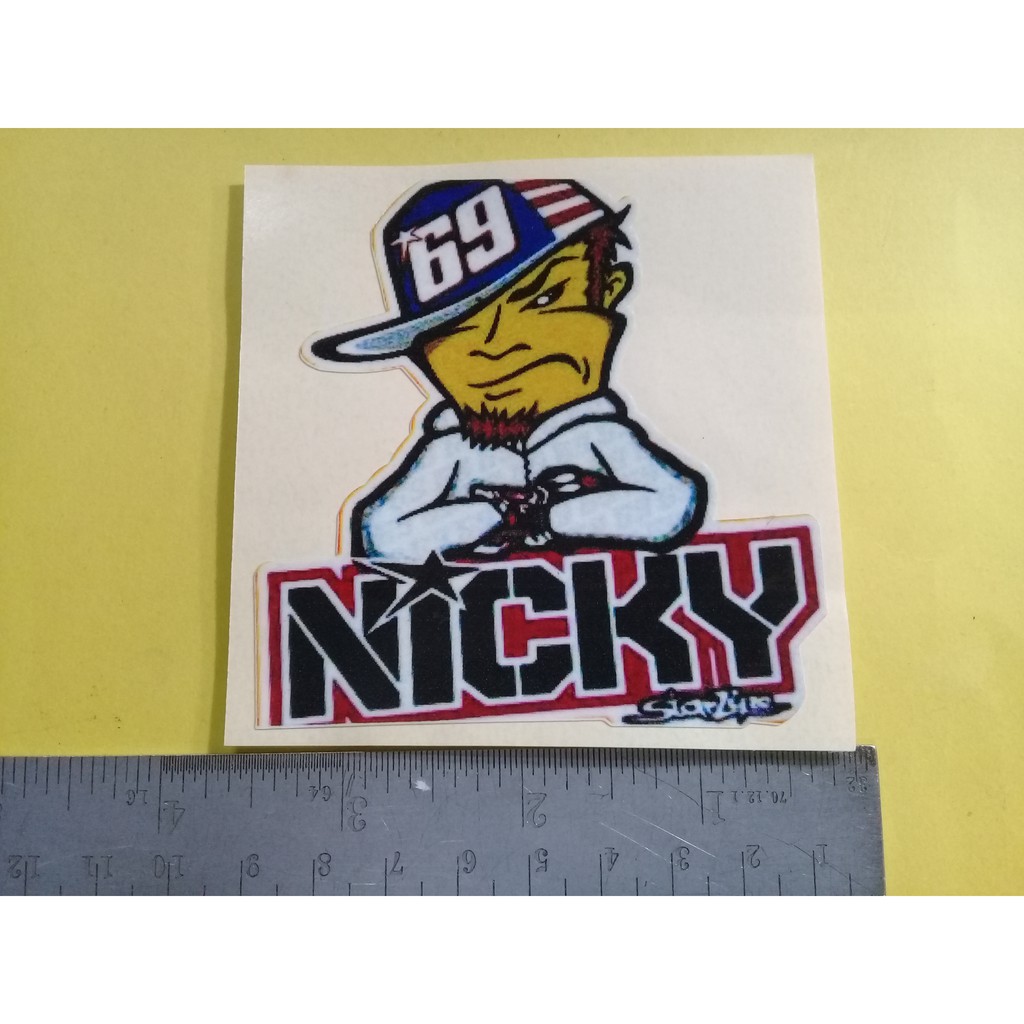 20230823-1259 587A 69 NICKY Body Sticker / Stripe / STIKER Stickers ...