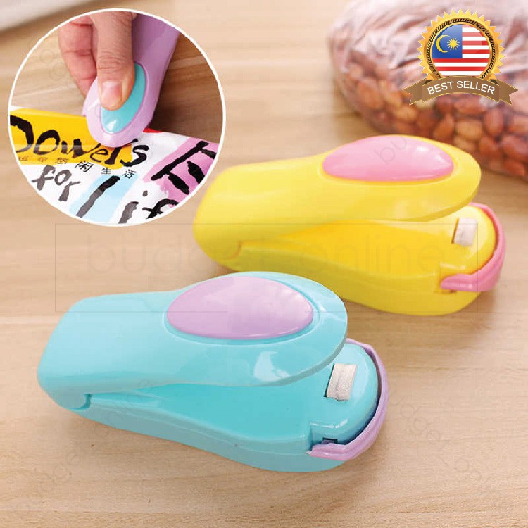 Portable Mini Super Sealer Wrap Heat Seal Battery Handy/Mesin Pengedap ...