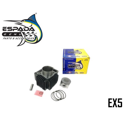 ESPADA EX5 CYLINDER BLOCK STANDARD BLOK SET KIT STD EX5 100% ORIGINAL ...