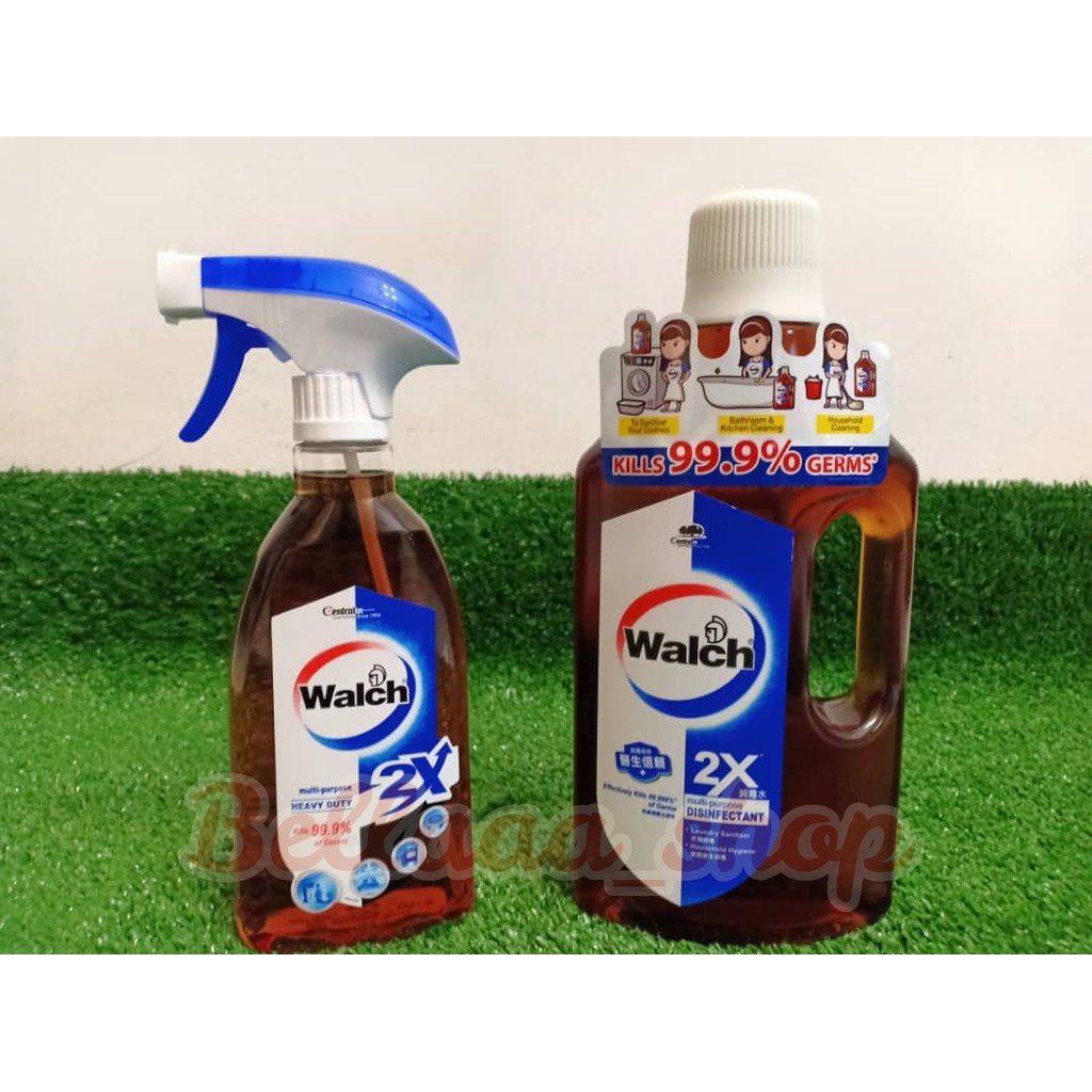 Walch 2X Multi-purpose Disinfectant Liquid / Spray | Shopee Malaysia