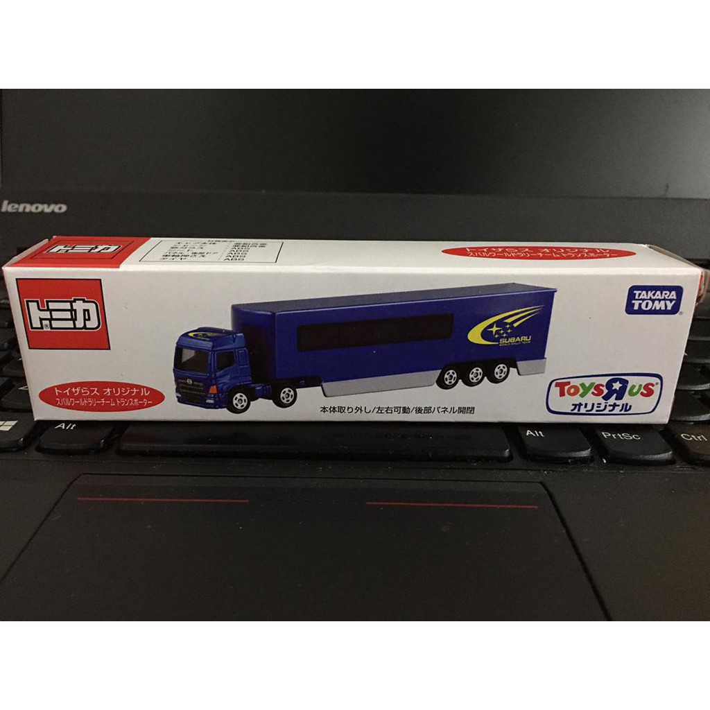 Tomica - Subaru World Rally Team Racing Transporter (Toys R Us ...