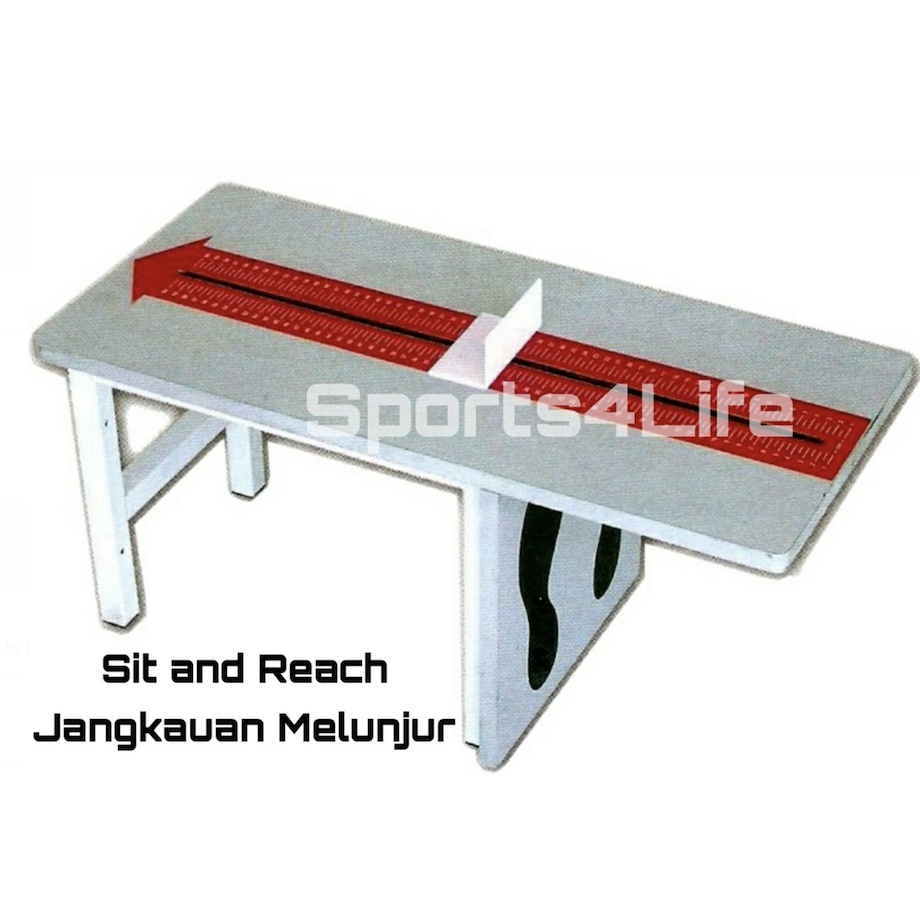 JANGKAUAN MELUNJUR / SIT AND REACH (Alatan Ujian Segak) / 坐位体前屈（汗液测试工具 ...