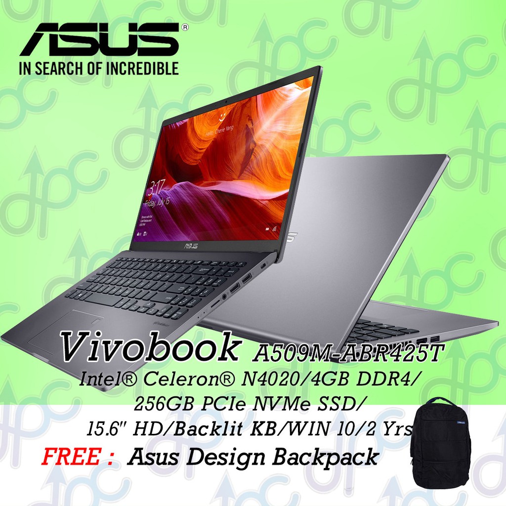 ASUS Vivobbok A509M-ABR425T / A509M-ABR426T NOTEBOOK ( CELERON N4020 ...
