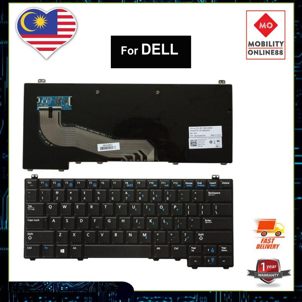 DELL E5440 Laptop Keyboard | Shopee Malaysia