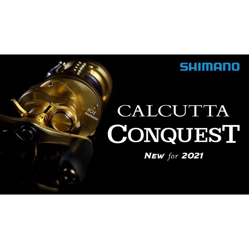 [READY STOCK] 2021 SHIMANO CALCUTTA CONQUEST 101, 101HG, 201HG CASTING REEL 🔥 100% Original🔥 ...