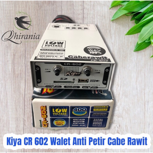 Swallow Kiya CR 602 Swallow Amp Anti Lightning Cayenne Pepper | Shopee ...